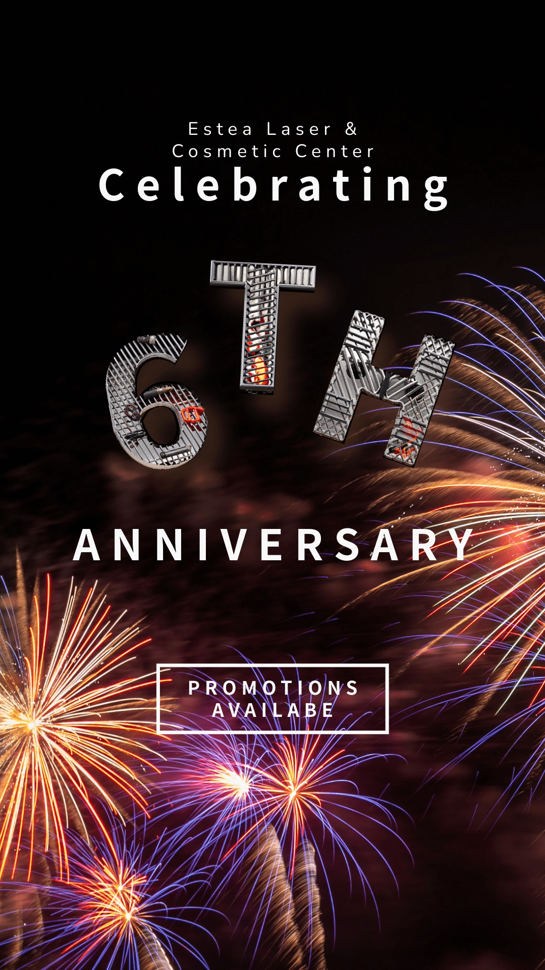 6 Year Anniversary for Estea Laser & Cosmetic Center - Estea Laser ...